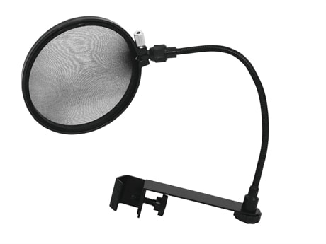 Köp Omnitronic mikrofon pop filter puffskydd, svart Online | Promix Sw